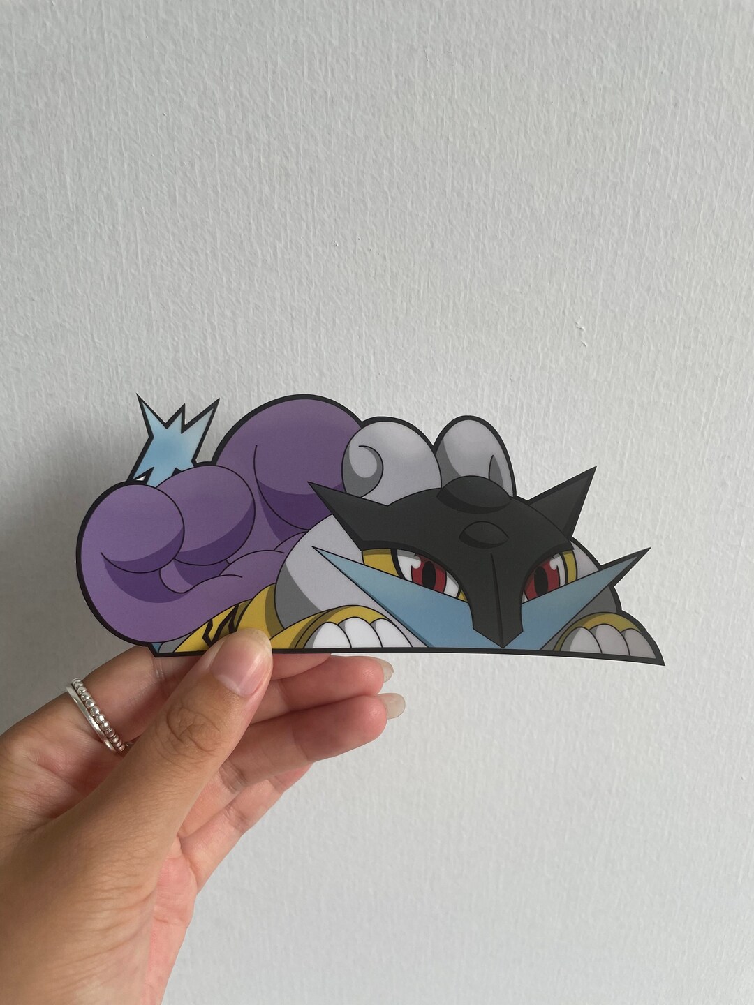 Raikou Peeker Sticker - Etsy
