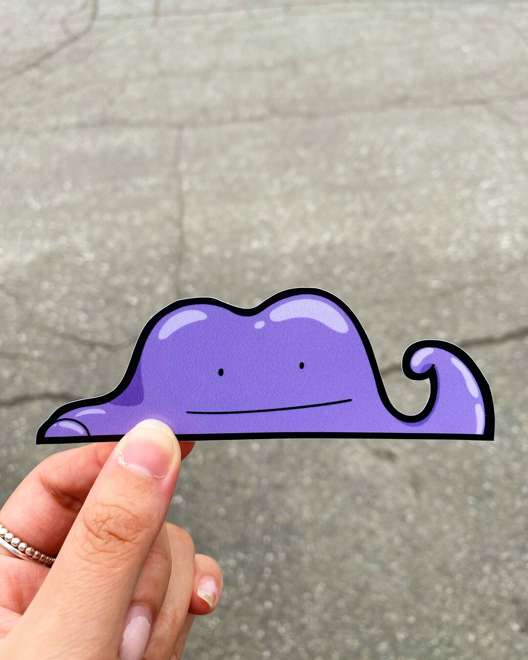 Ditto Peeker Sticker - Etsy