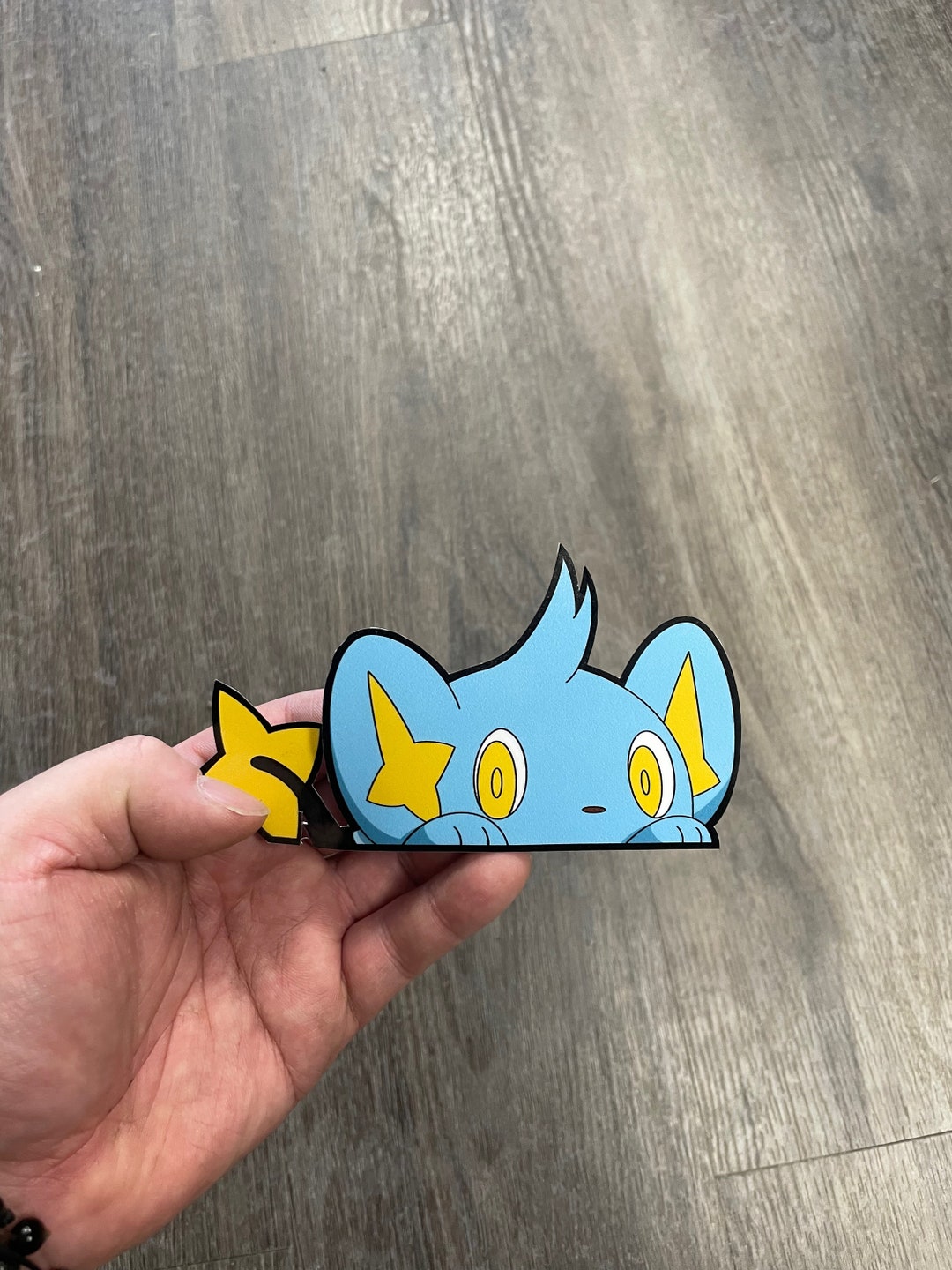 Shinx Peeker Sticker - Etsy