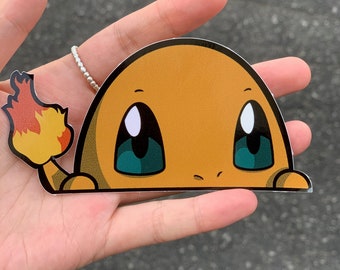 Bulbasaur Peeker Sticker - Etsy