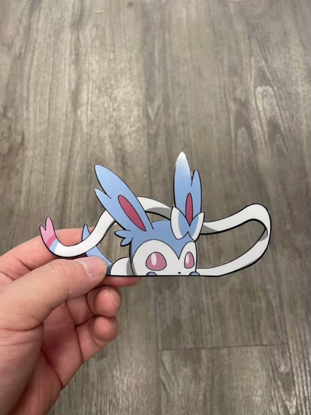 Shiny Sylveon Peeker Sticker - Etsy