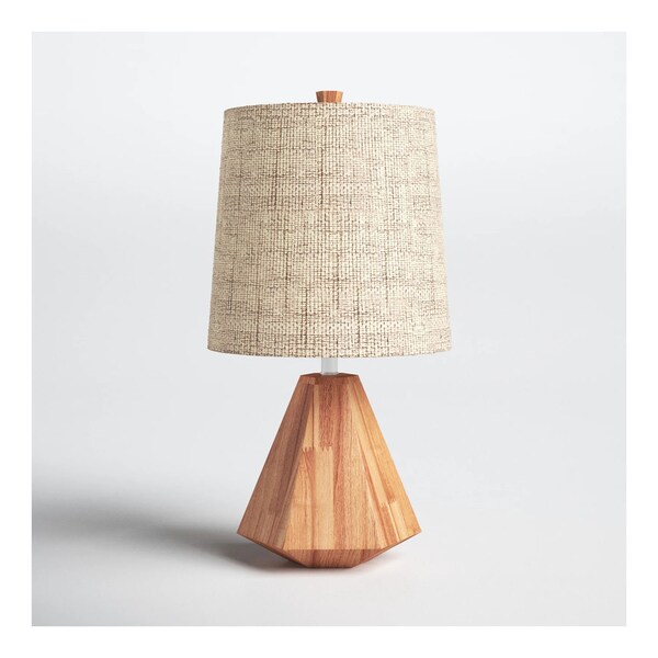 Wood Table Lamp - Etsy