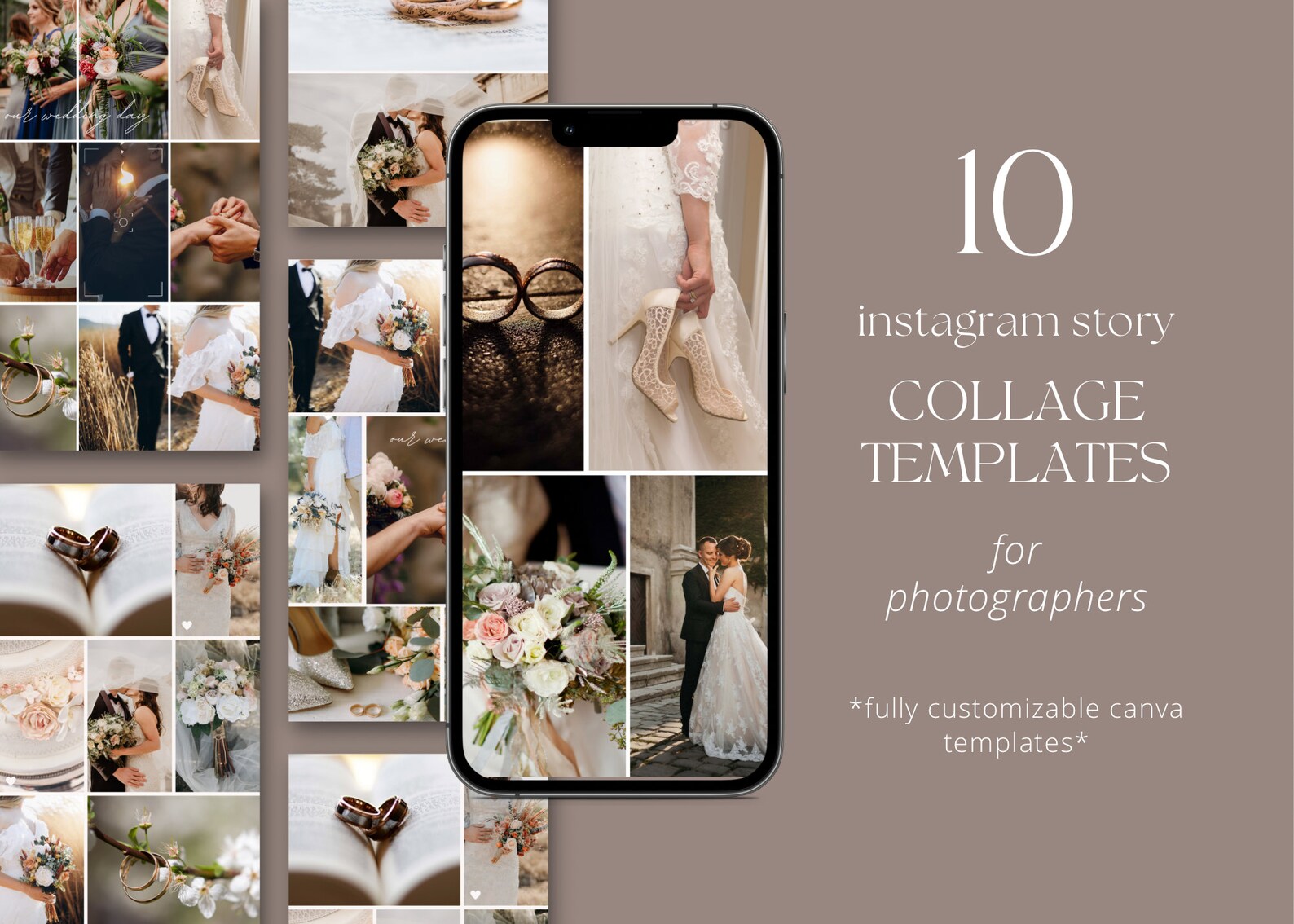 Instagram Story Template Instagram Collage Template Customizable Canva ...