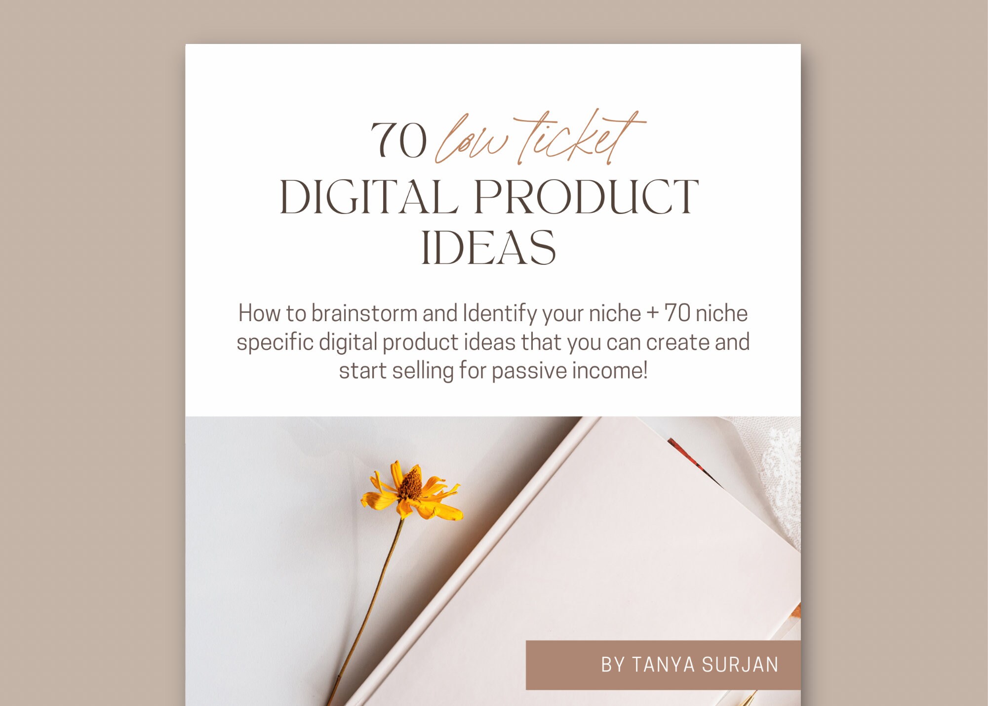 70 Niche Specific Digital Product Ideas Digital Products to Sell for ...
