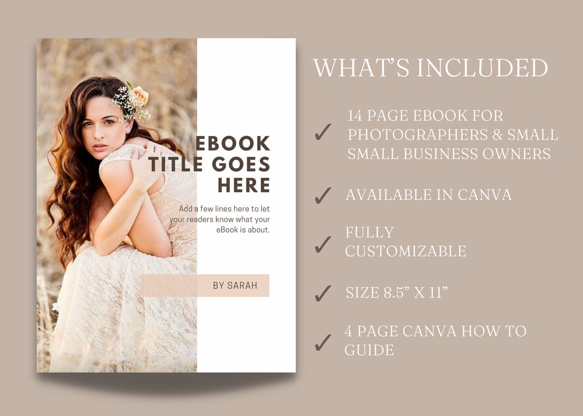 Ebook Template Workbook Template Lead Magnet Template Blogger Template ...