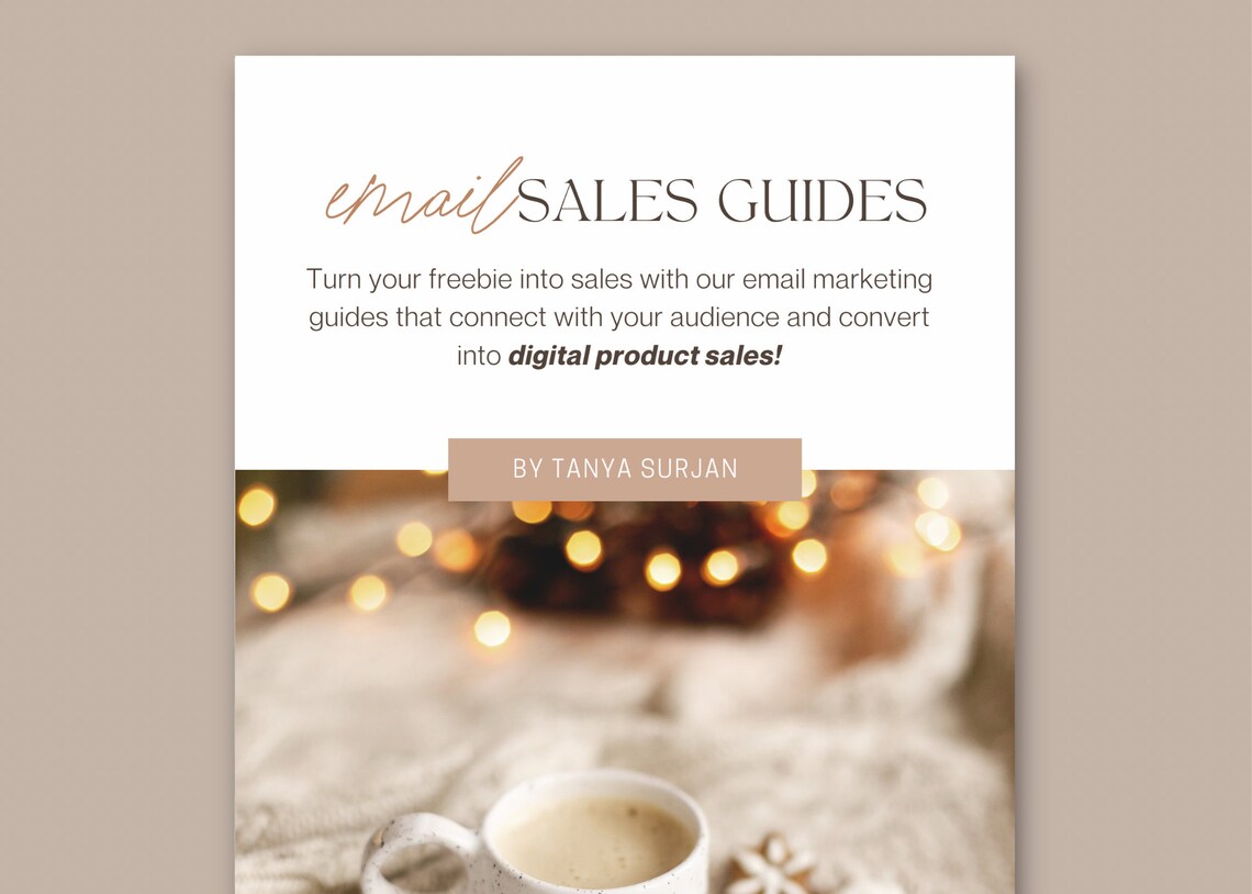 Email Marketing Templates Digital Product Sales Guides Email Newsletter ...