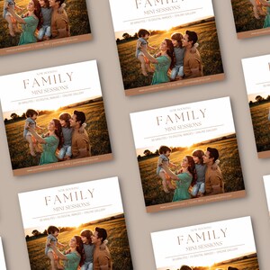 Photography Mini Session Template Spring Mini Session Template Family ...