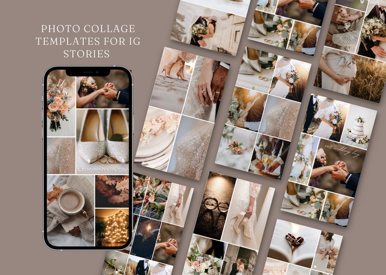 Instagram Story Template Instagram Collage Template Customizable Canva ...