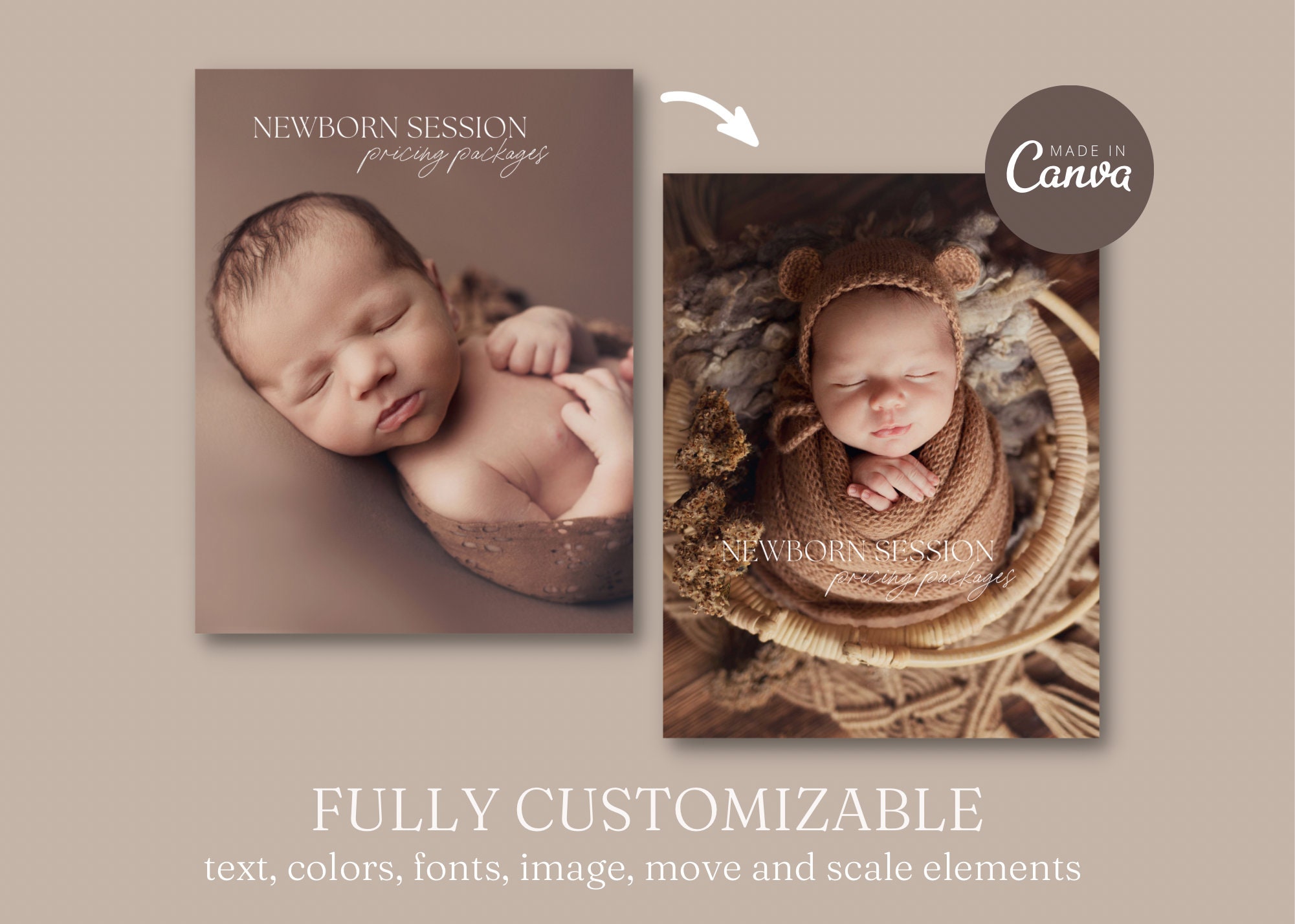 Newborn Photographer Workflow Bundle Photography Pricing Template Price ...