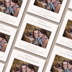 Spring Mini Session Template Photography Mini Session Price List ...