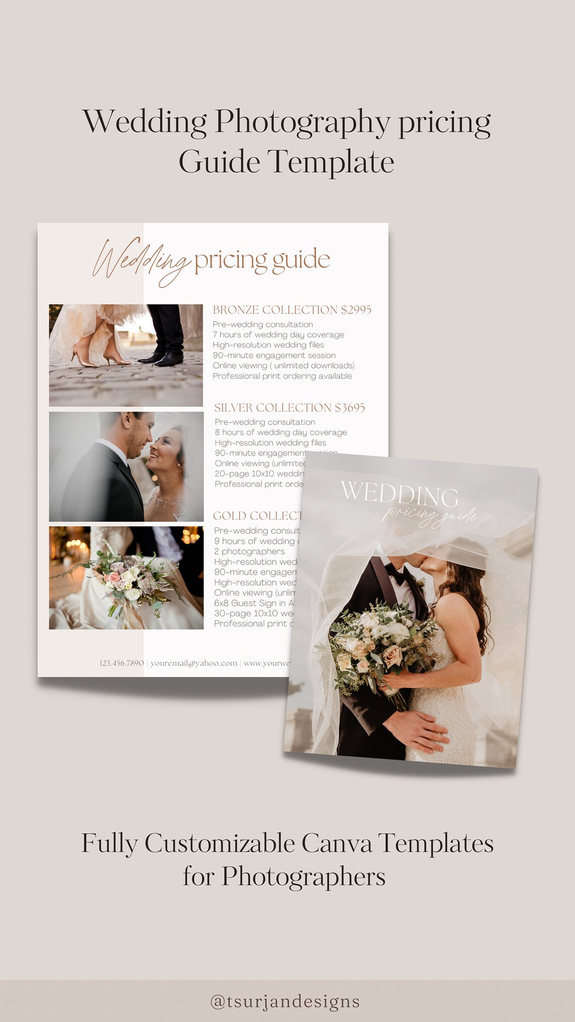 Wedding Photography Pricing Guide Template Photography Price List ...