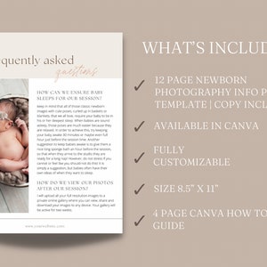 Newborn Photography Information Guide Photography Pricing Guide ...