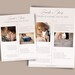 Photography Wedding Timeline Template Customizable Canva Template ...