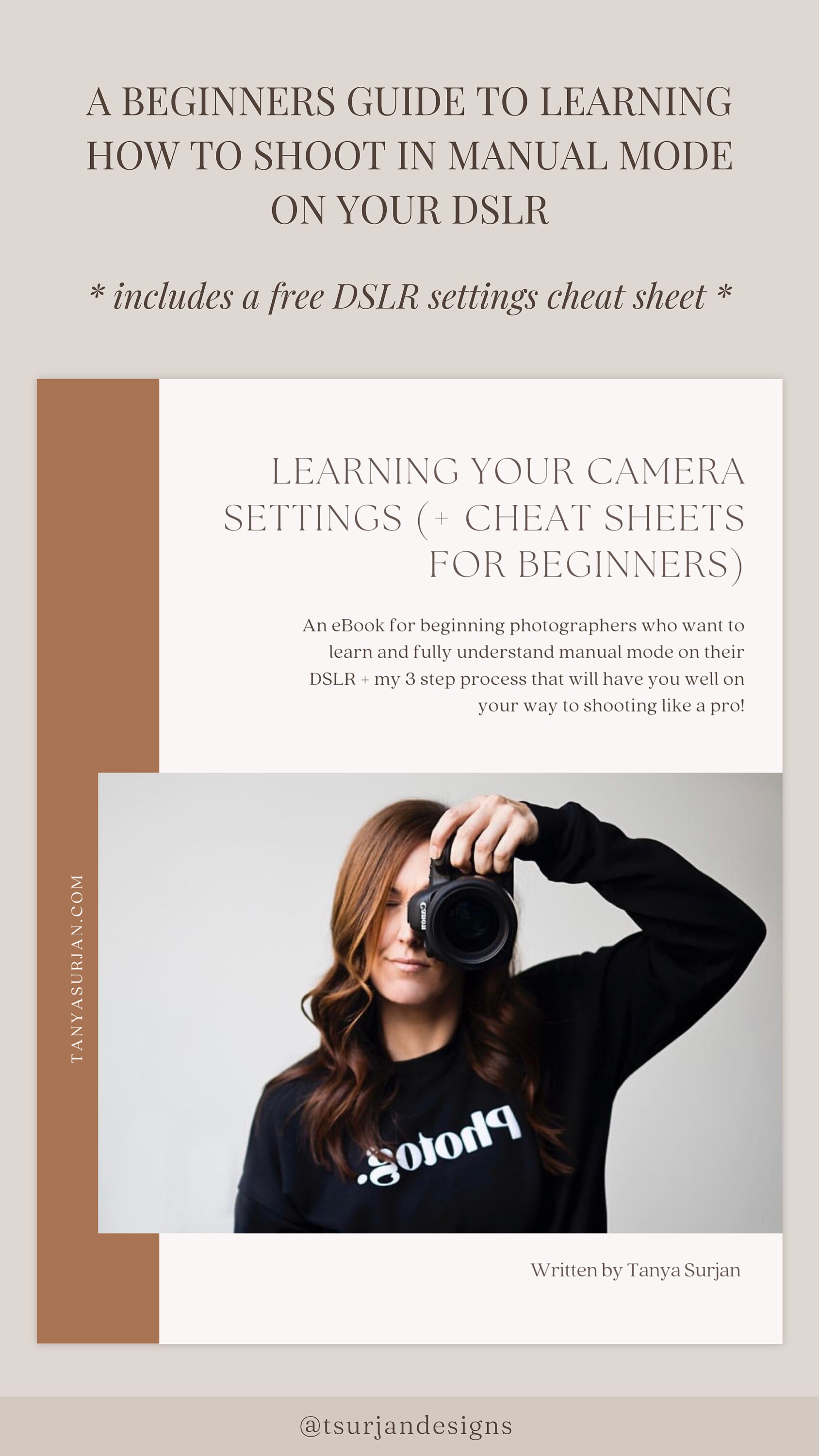 How to Shoot in Manual Mode for Beginning Photographers Ebook PDF ...