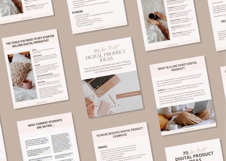 70 Niche Specific Digital Product Ideas Digital Products to Sell for ...