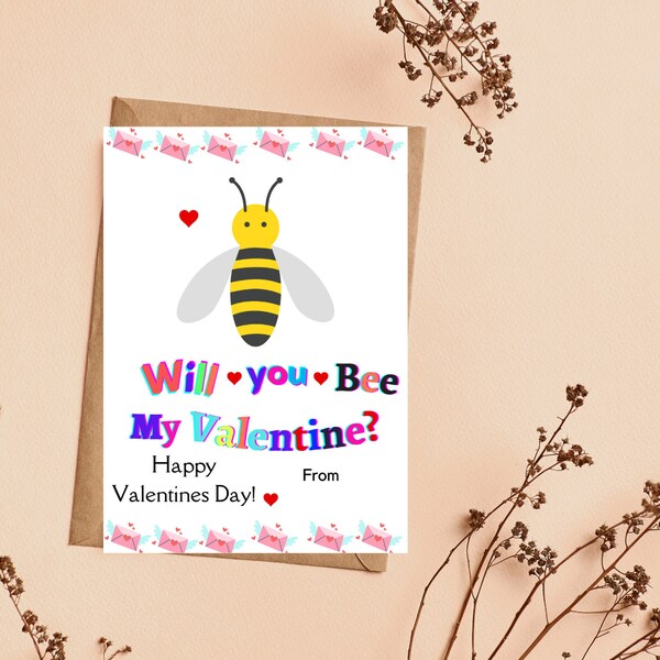 Bee My Valentine - Etsy