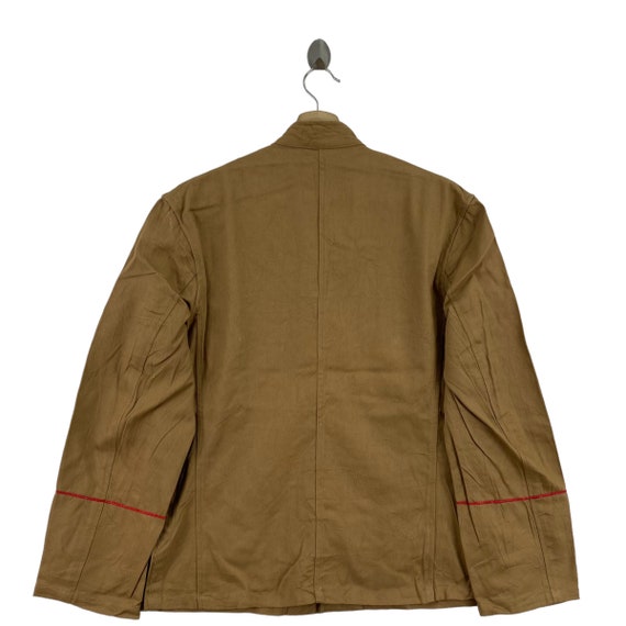 Vintage VIETNAM ARMY Brown Army Soldier Jacket Coat - Gem