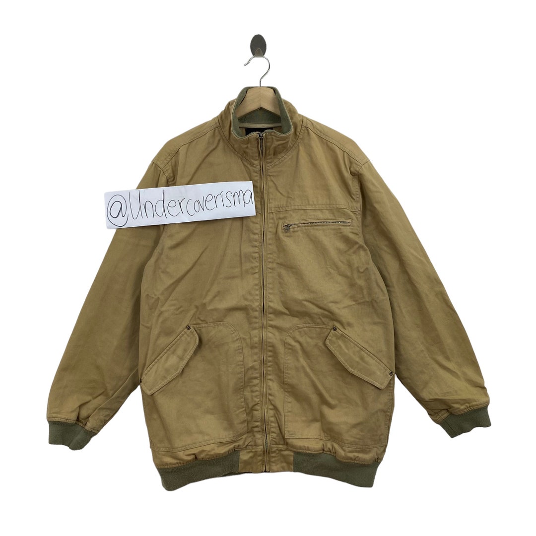 Vintage MASSIVE SQUAD Japanese Brand Multi Pocket Brown Parka Jacket - Etsy