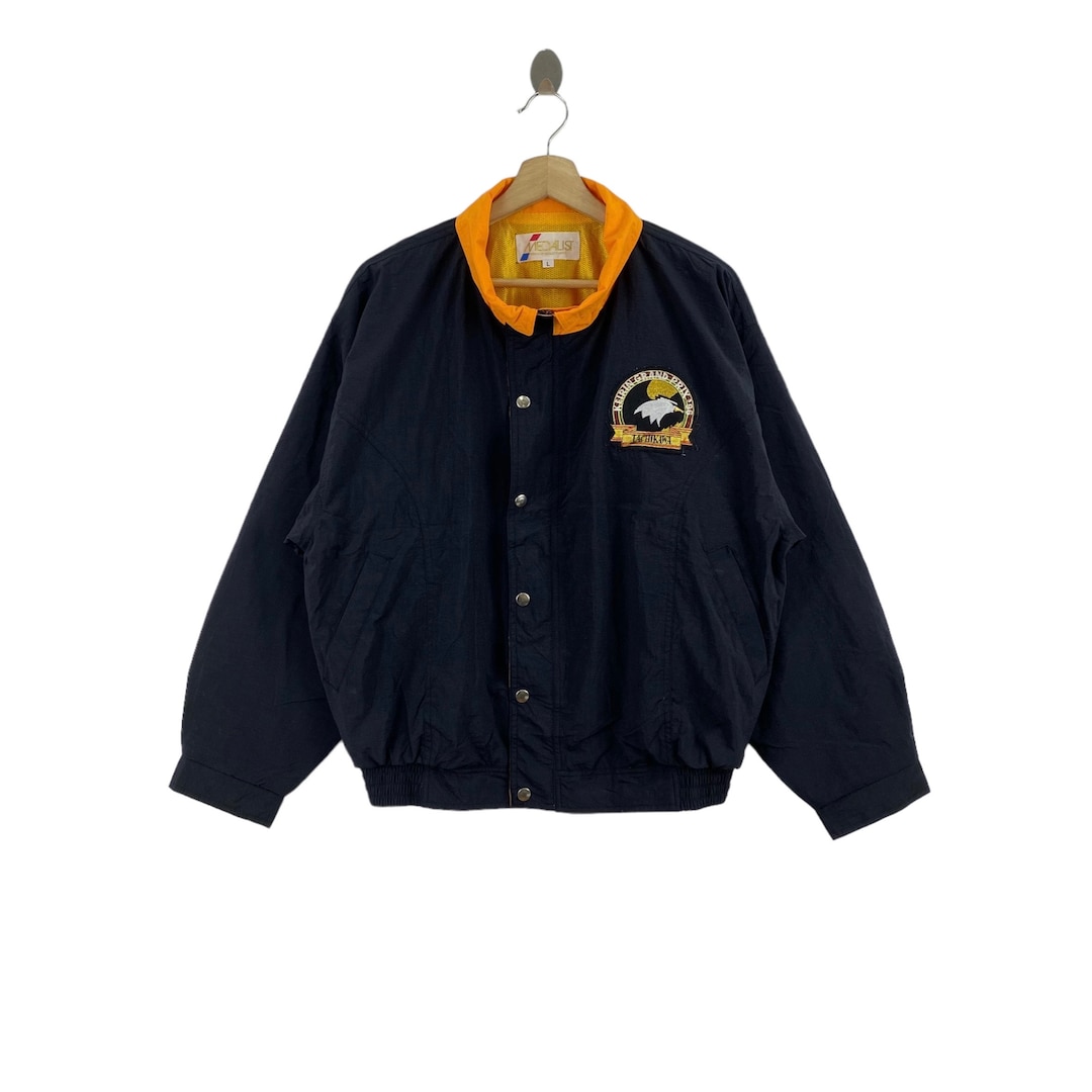 Tachikawa KEIRIN GRAND PRIX 96 Japan Bikers Snap Button Bomber Jacket ...