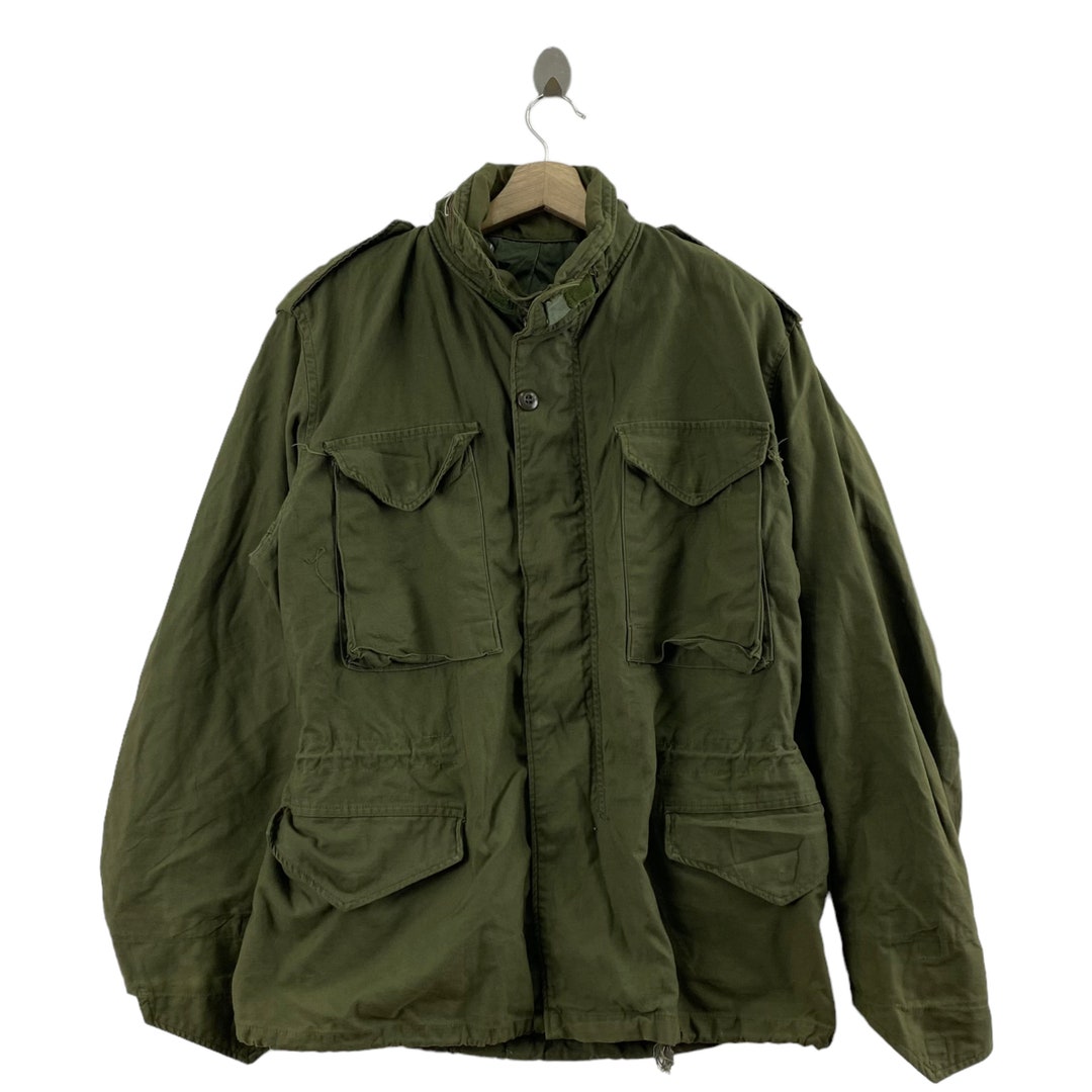 Vintage 80s M65 Field USA Cold Weather Winter Army Jacket - Etsy