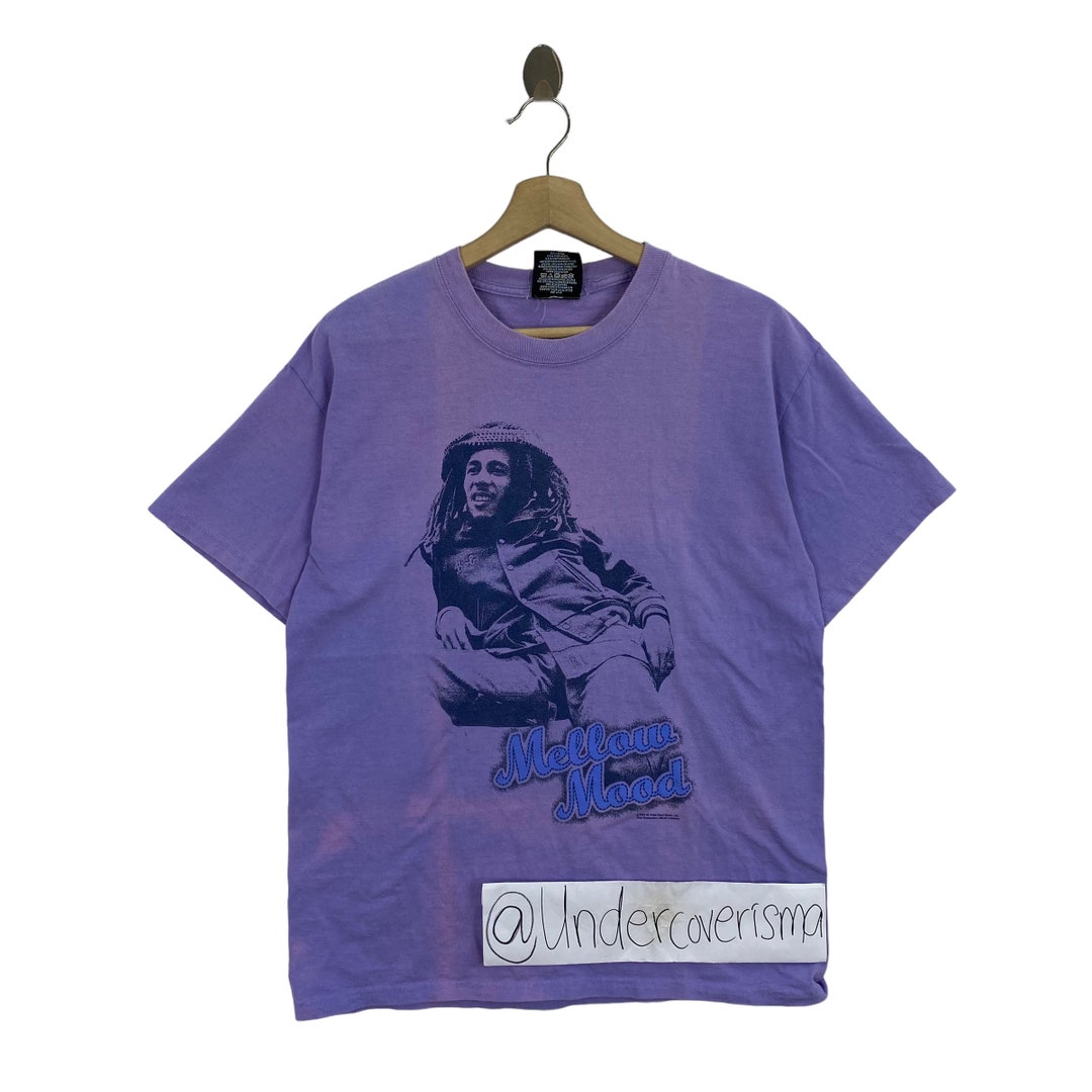Vintage BOB MARLEY Mellow Mood by Zion Jamaican Band Purple Shirt - Etsy