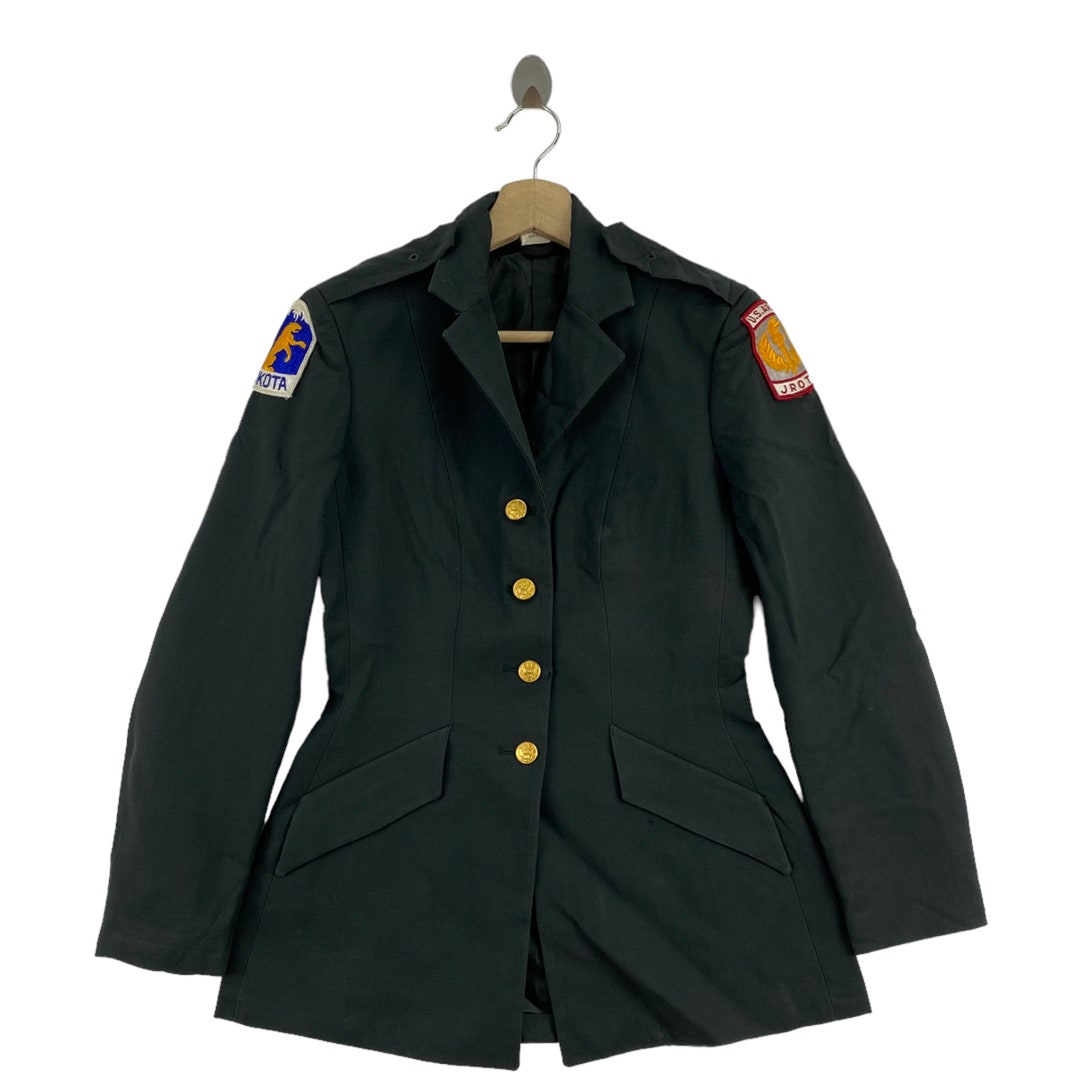 KD CLOTHING Mfg Co Military US Army Jrotc Green Formal Coat - Etsy
