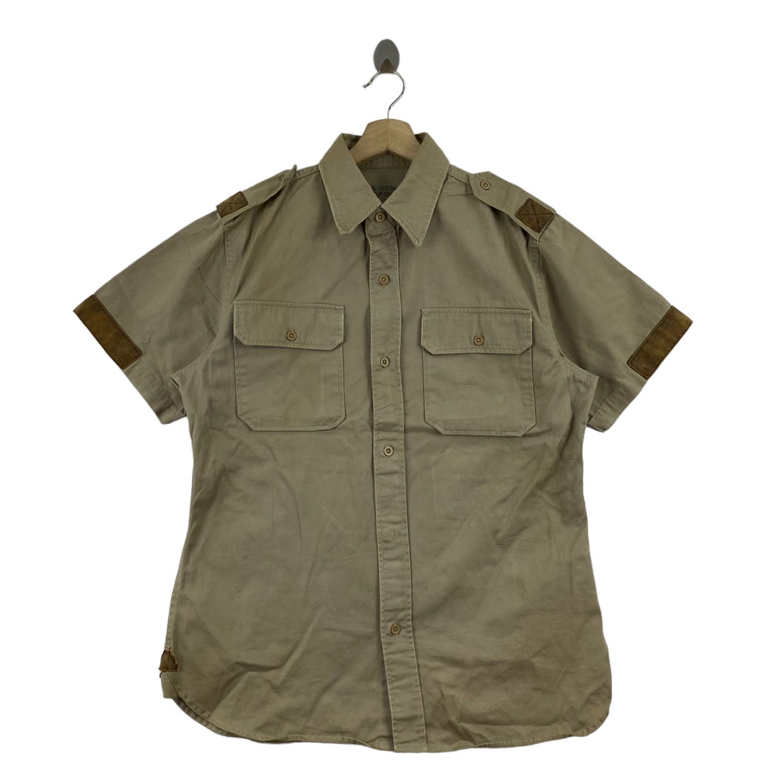 AVIREX USA Military Stand up Collar Scout Uniform - Etsy