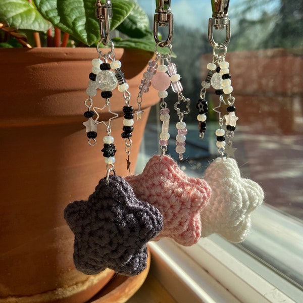 Star Keychain - Etsy