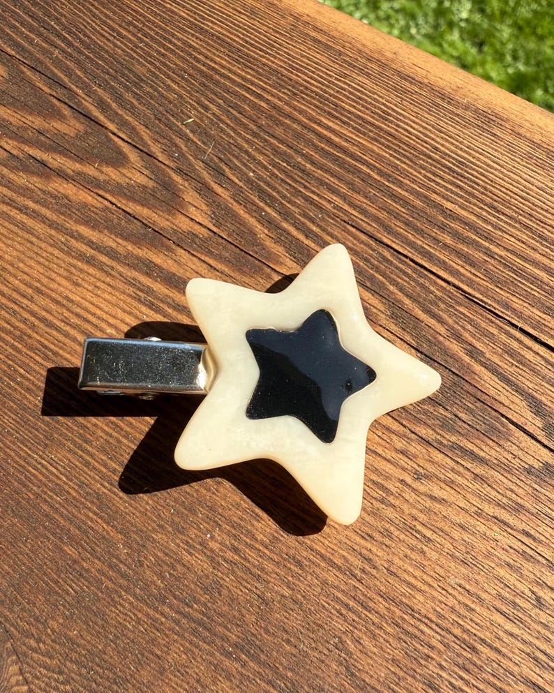 Star Hair Clip - Etsy