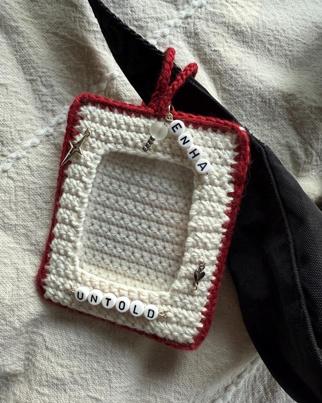 Enhypen Romance Untold Inspired Crochet Photocard Holder - Etsy