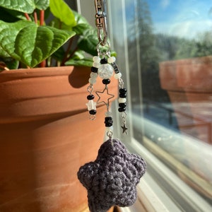 Crochet Star Keychain - Etsy