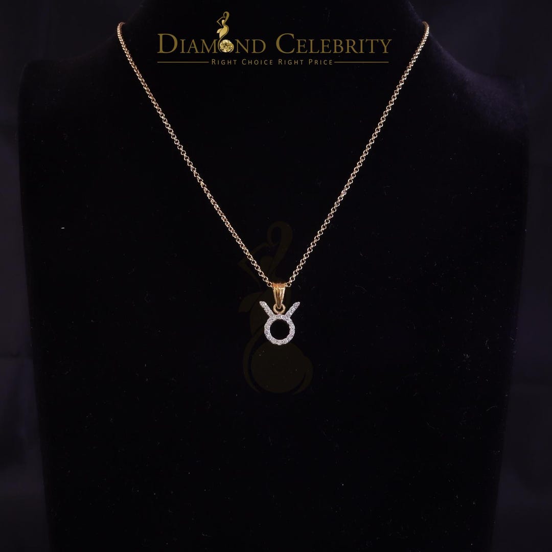 Diamond Celebrity's 0.65ct Cubic Zirconia Silver Yellow TAURUS MAY ...