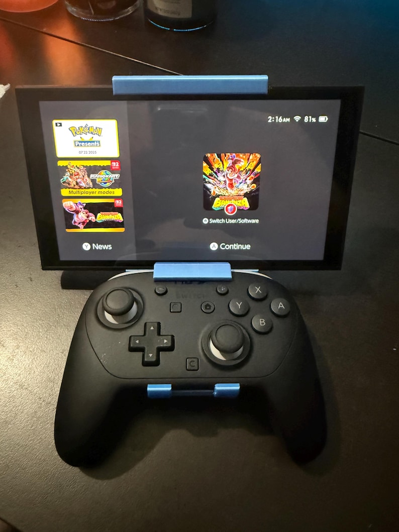 3D Printed Switch 2 Pro Controller Mount / Holder - Etsy