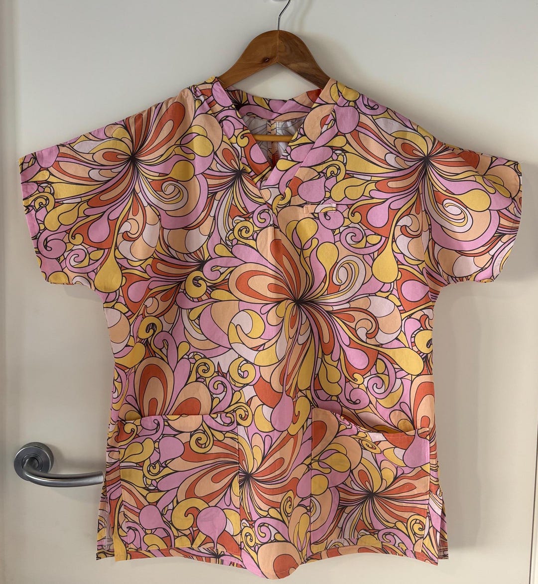 Homemade Fun Scrub Top - Etsy Australia