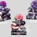 Watercolour Gothic Book Stack Clipart Bookcase Bookworm PNG Digital ...