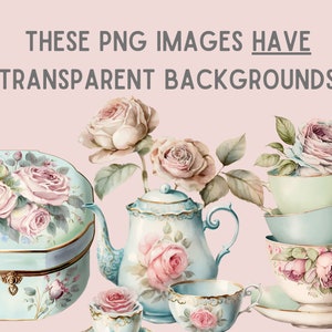 Watercolour Pastel Vintage Rose Clipart Vintage Lady PNG Digital Image ...