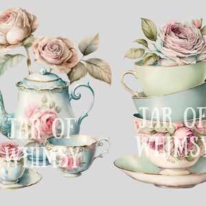 Watercolour Pastel Vintage Rose Clipart Vintage Lady PNG Digital Image ...