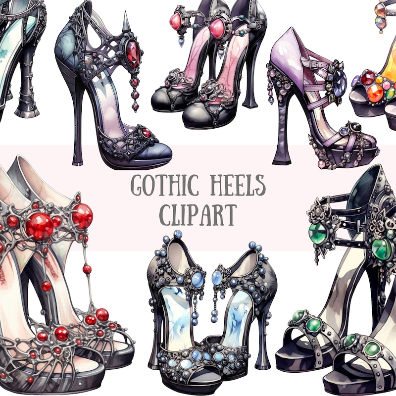 Horror Heels - Etsy