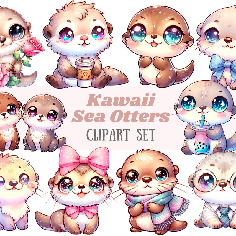 Sea Otter Art - Etsy