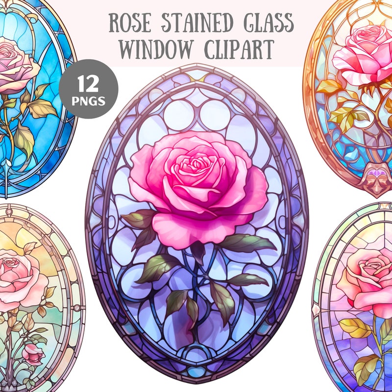 Rose Window - Etsy