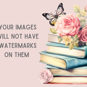 Watercolour Vintage Spring Clipart Mint Green Shabby Chic PNG Digital ...