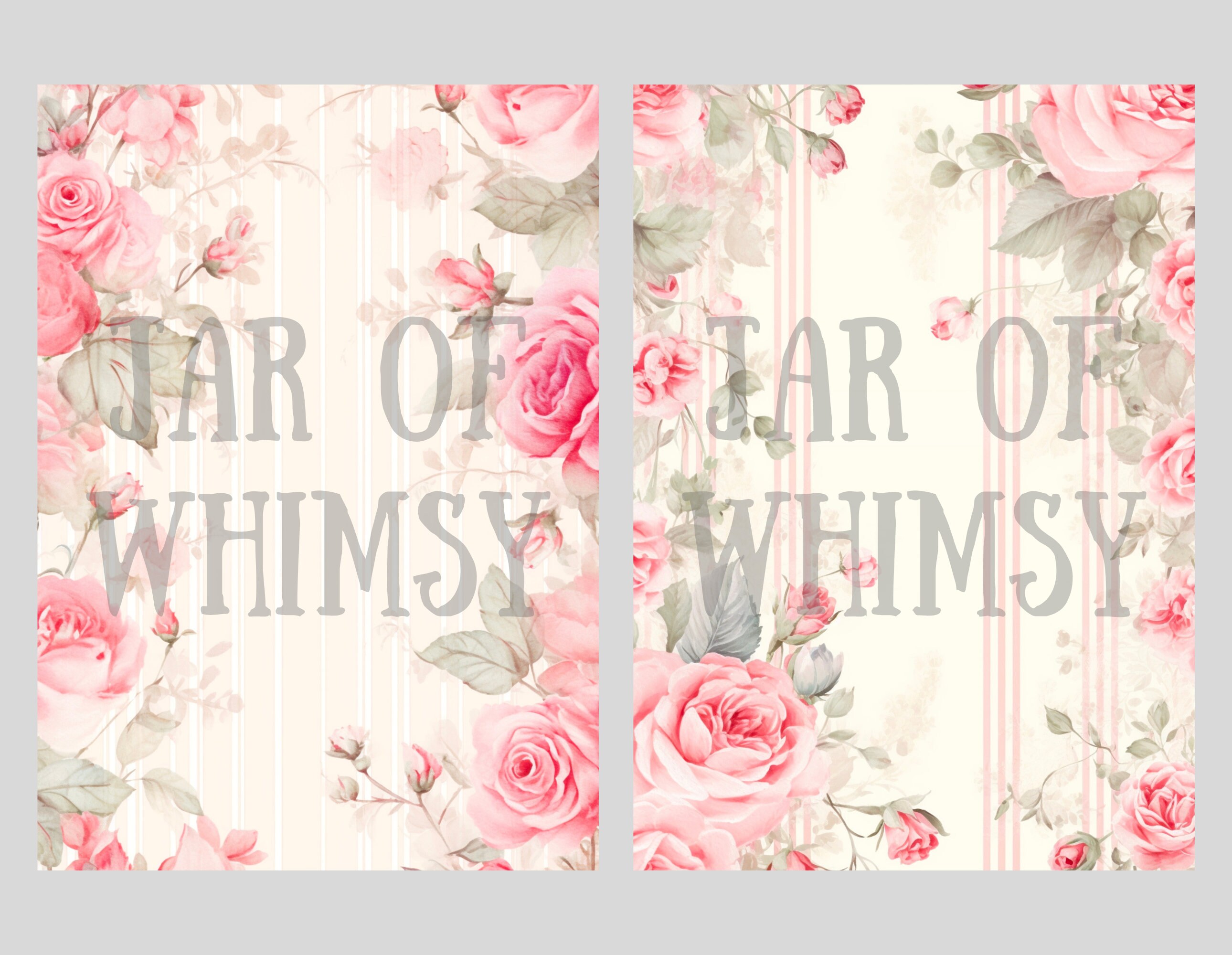 Watercolour Pink Shabby Chic Clipart Digital Paper JPG Digital Image ...