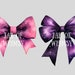 Watercolour Galaxy Bows Clipart Gothic Space Bow PNG Digital Image ...