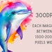 Watercolour Rainbow Sea Creatures Clipart Turtle Sea Horse PNG Digital ...
