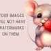 Watercolour Mouse and Cheese Clipart Cheese and Wine PNG Digital Image ...