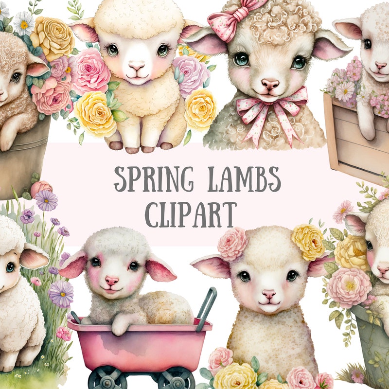 Easter Lamb Decor - Etsy