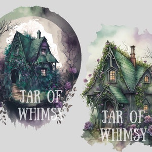 Watercolour Swamp Witch Clipart Gothic Halloween Fantasy PNG Digital ...