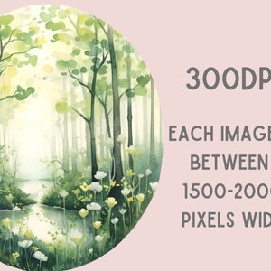 Watercolour Nature Pixie Clipart Green Earth Fairy PNG Digital Image ...