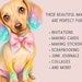 Watercolour Sparkly Rainbow Dog Clipart Magical Rainbow Puppy PNG ...