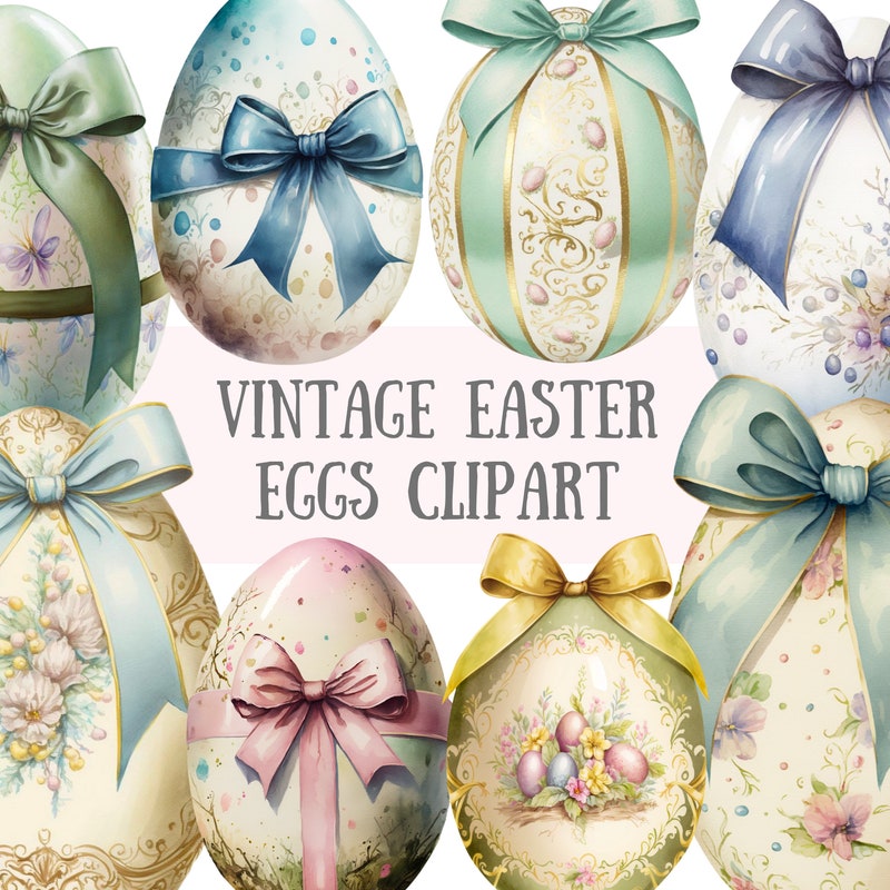 Vintage Easter Eggs - Etsy